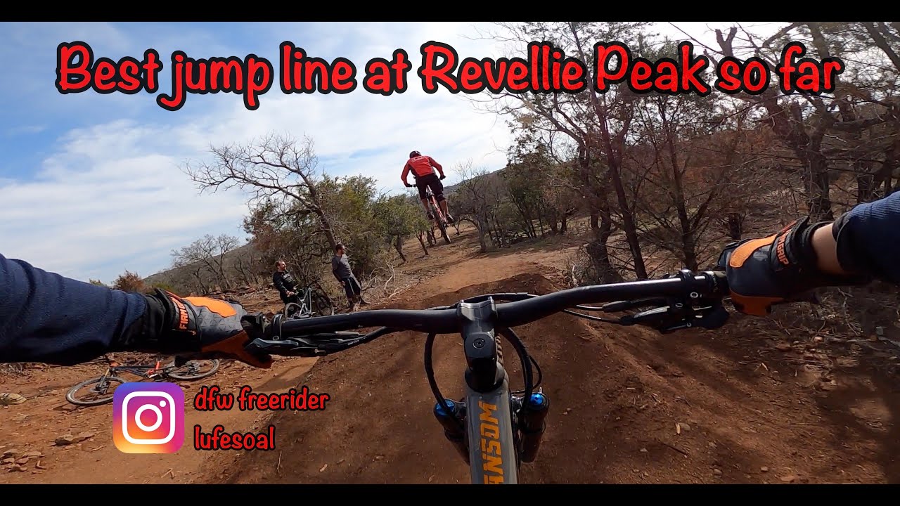New jump line at Reveille Peak 2020/ crashes, casing, and a lot of fun ...