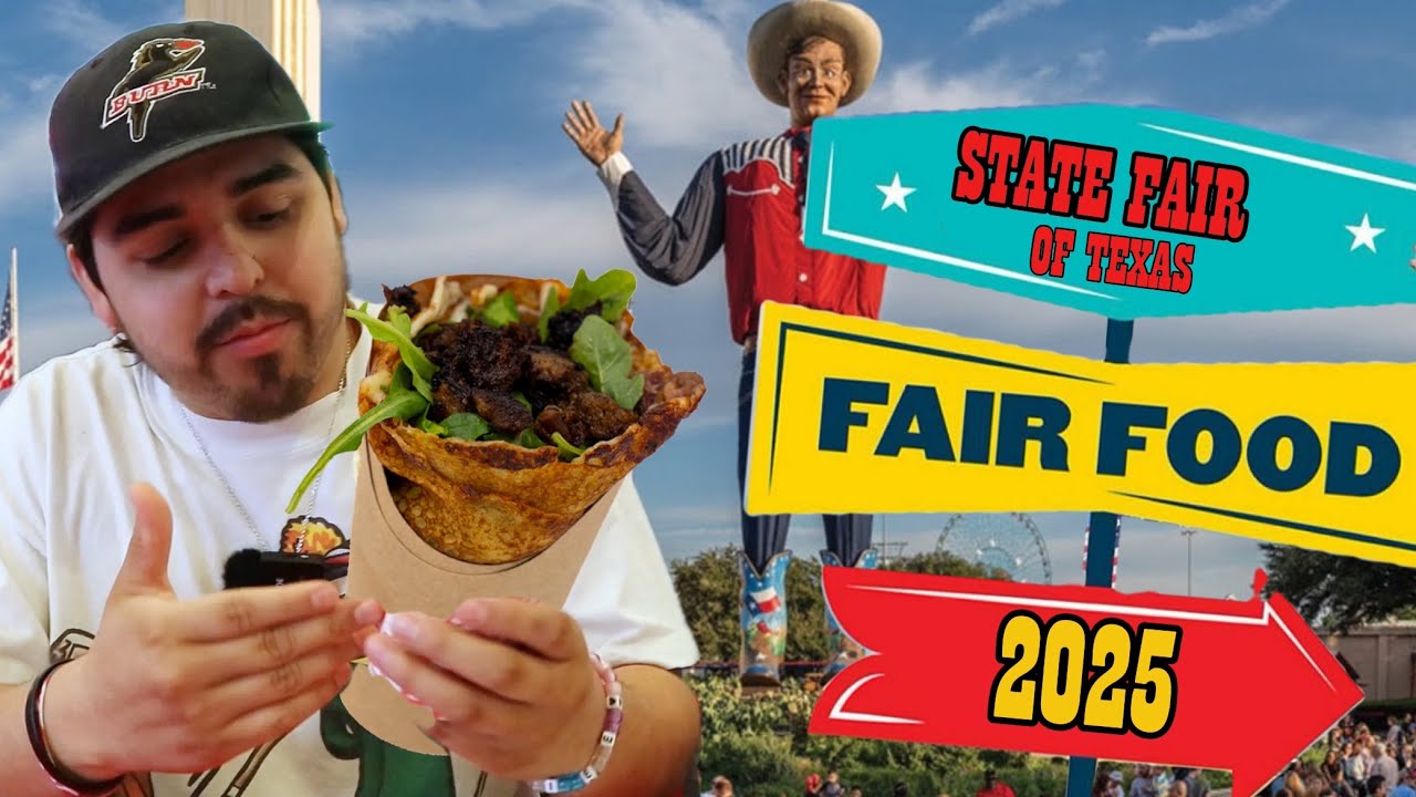 We tried food at the State Fair of TEXAS (2025) - YouTube