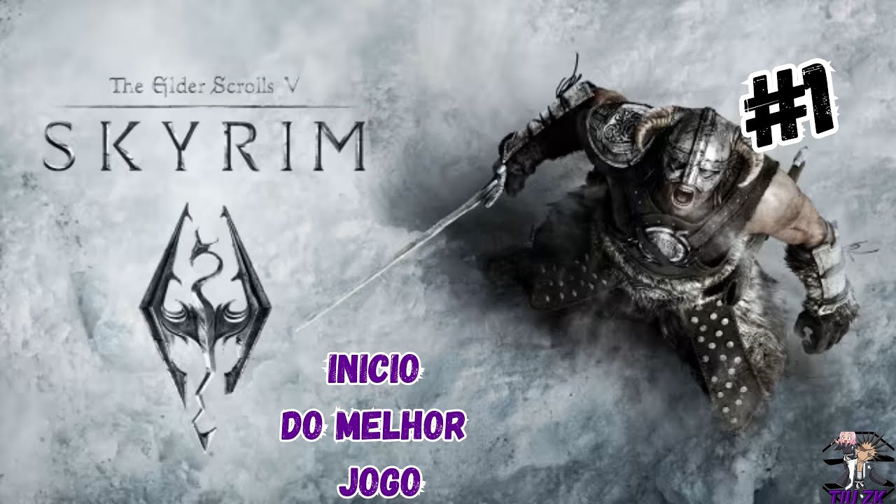 The Elder Scrolls V: Skyrim - Inicio Do Zero Ao Deus De Skyrim #1 - YouTube