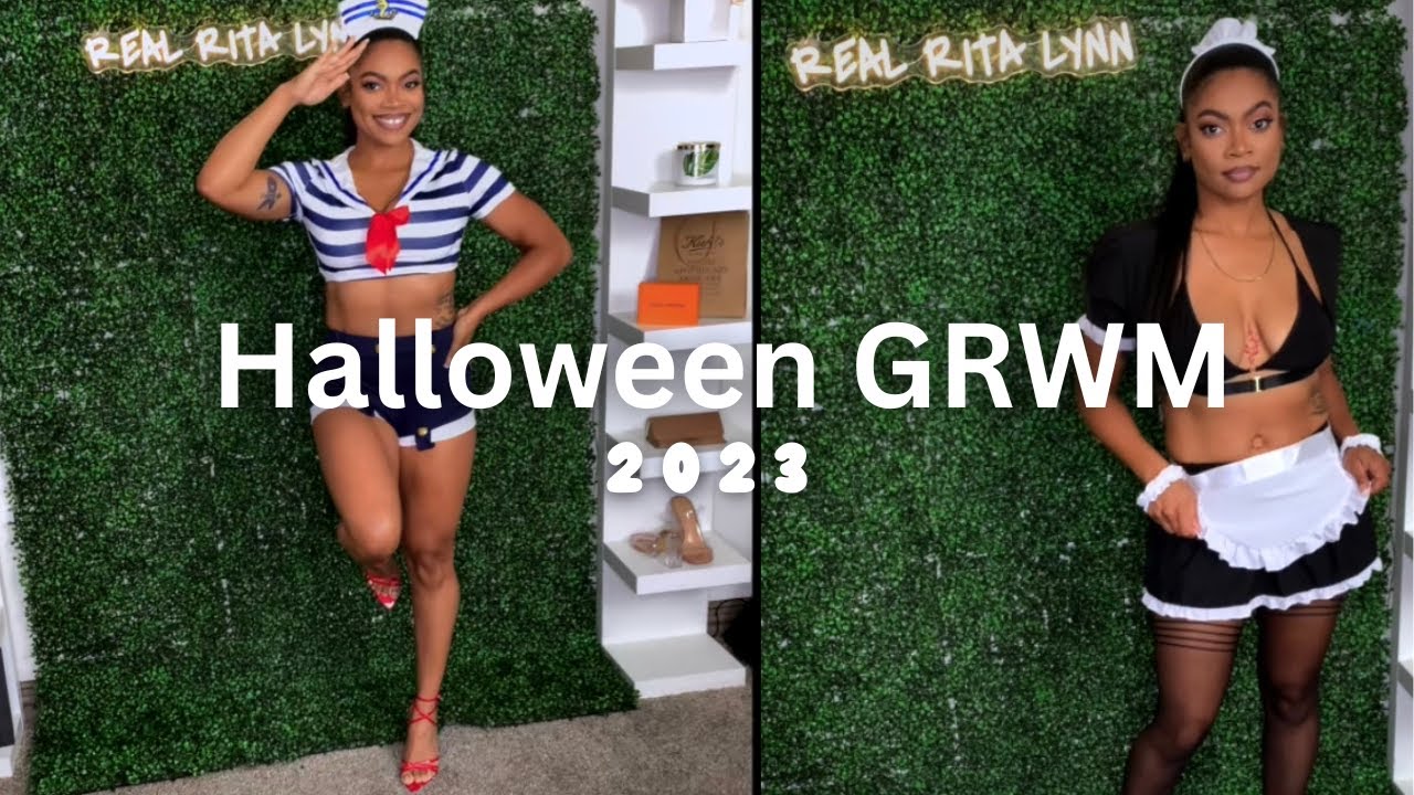 Grwm Shein Halloween Haul Try On Sexy Costumes With Me Halloween2023 Sexylooks