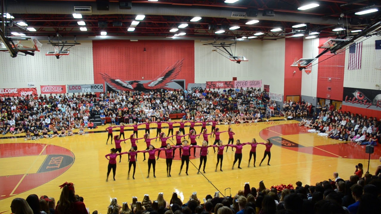 Red Rhythm Pep Rally Performance 9/21/17 - YouTube
