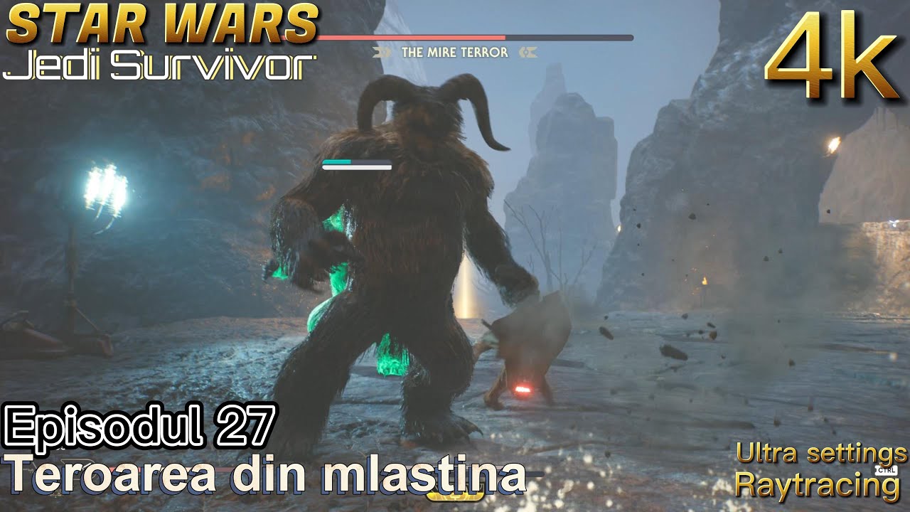 STAR WARS Jedi Survivor Episodul 27 - Teroarea din mlastina | Ultra ...