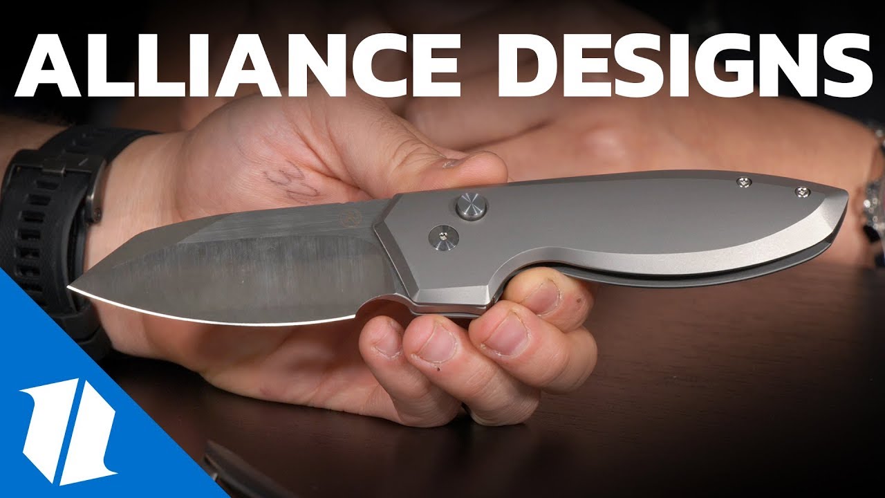 NEW Alliance Designs Knives | Blade Show 2019 - YouTube