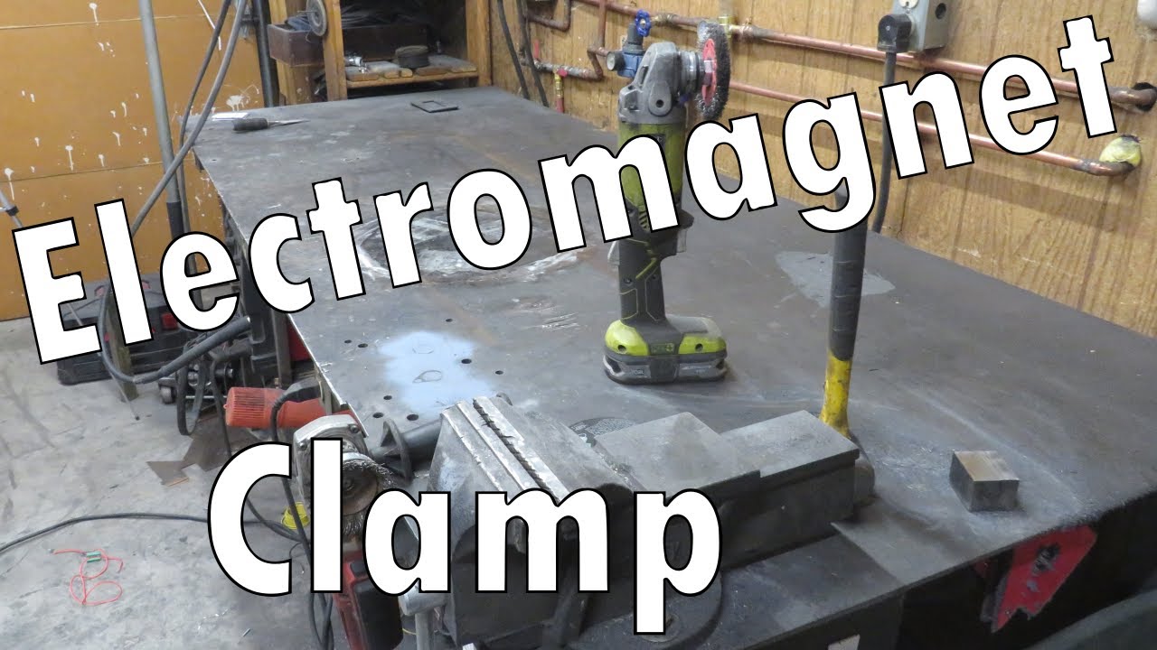 Electromagnetic Clamp Build - YouTube