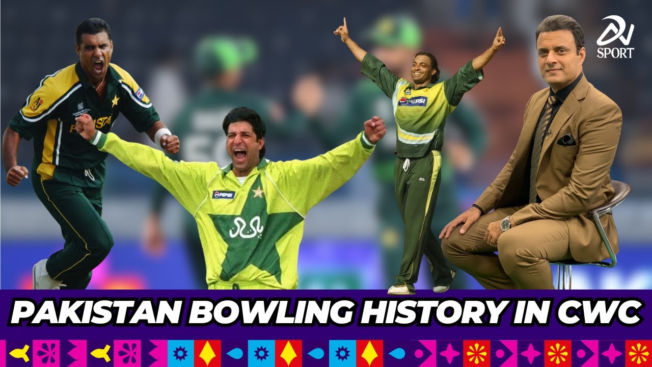 From Legends to Records: Pakistan's Cricket World Cup Bowling Journey ...