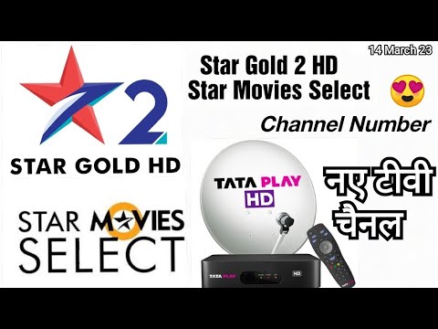 New Channel TATA PLAY || Star Gold 2 HD Channel Number || Star Movies ...