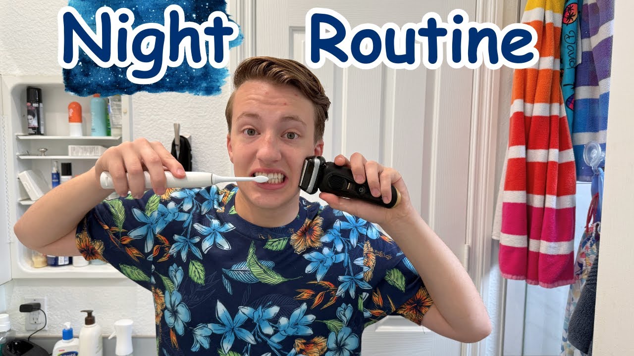 Spring night routine - YouTube