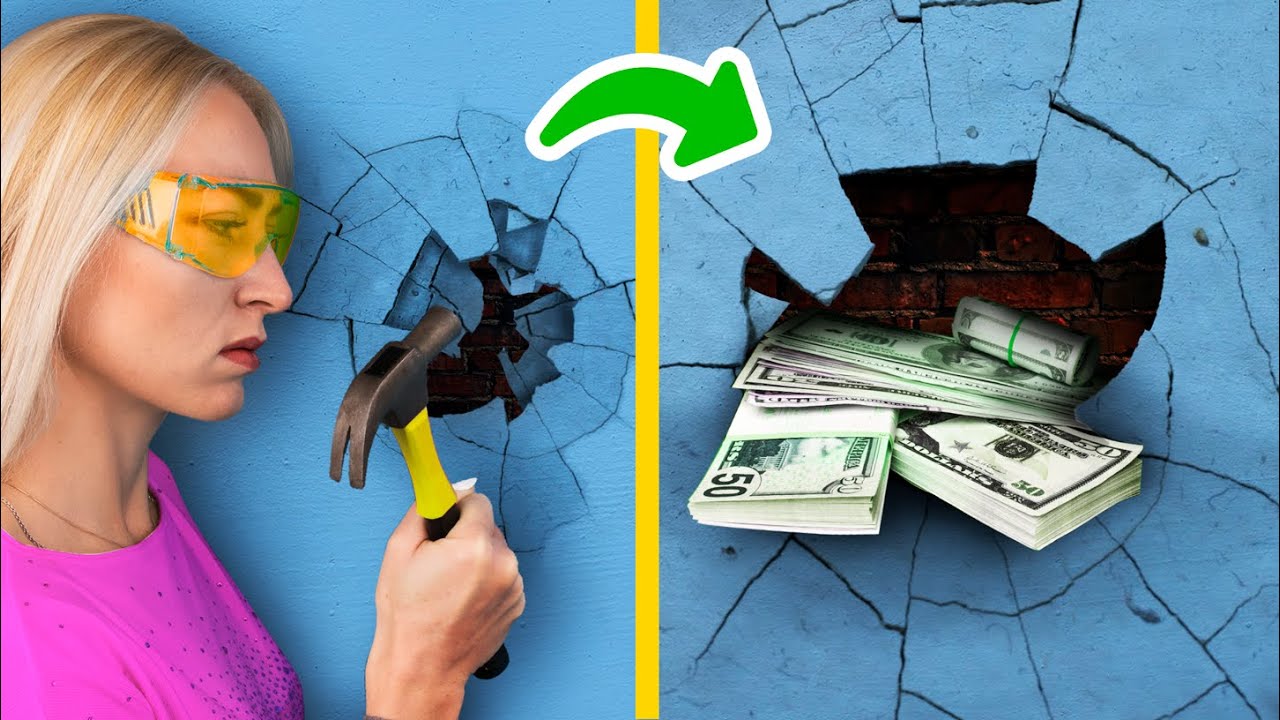 23 Formas De Esconder Dinero En Tu Casa - YouTube