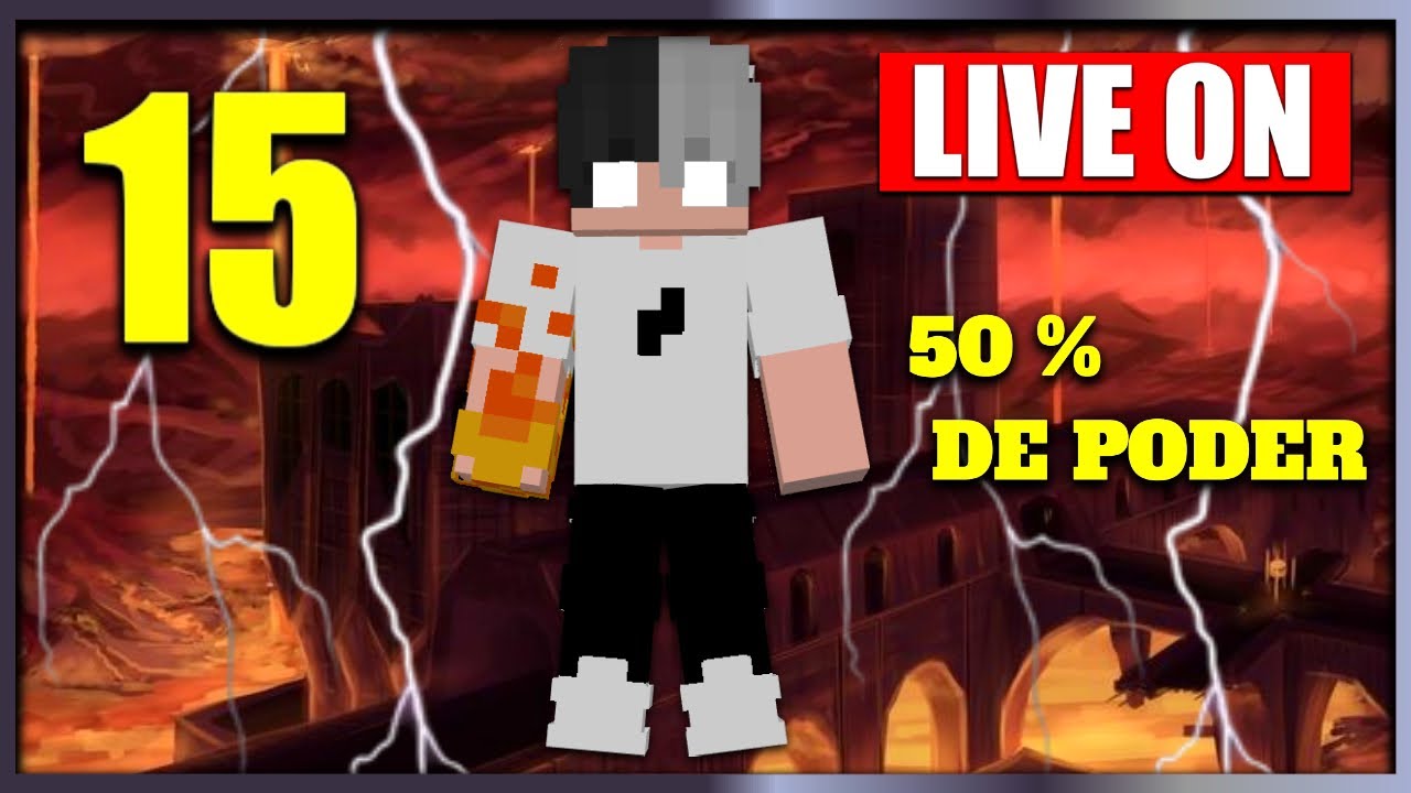 ⚡⚡MINECRAFT SURVIVAL AO VIVO VOU TER QUE USAR 50% DO MEU PODER / THE END CRAF EP 15 ⚡⚡ - YouTube