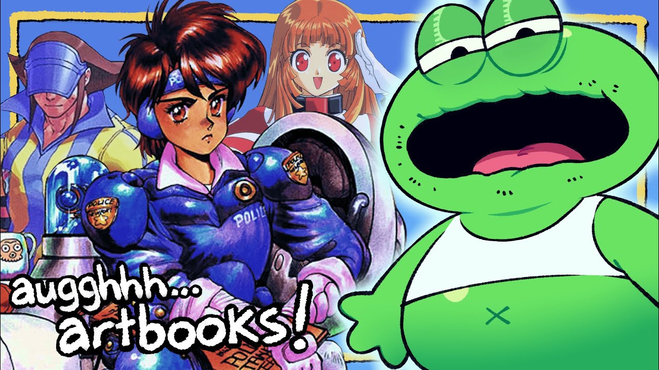 Speedoru Art Book Collection (Old-school anime, Fighting games & more ...