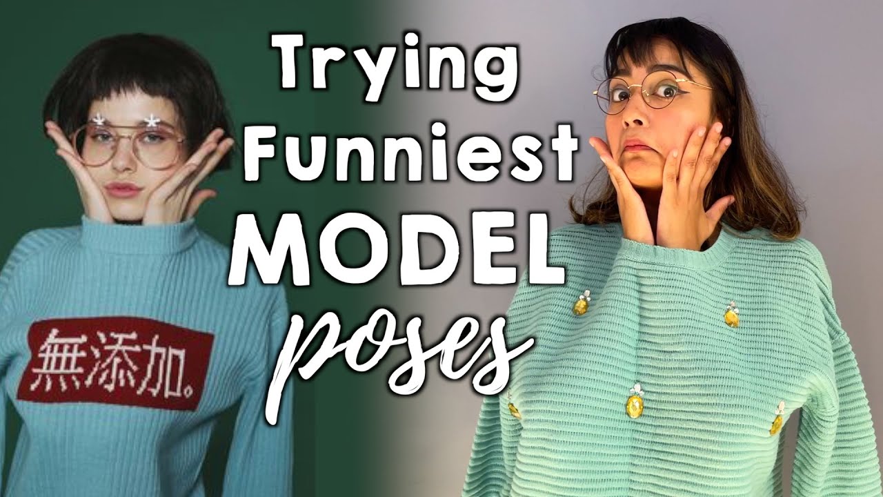 I Tried Funny Modelling Poses at home * I AM RUNWAY READY * - YouTube