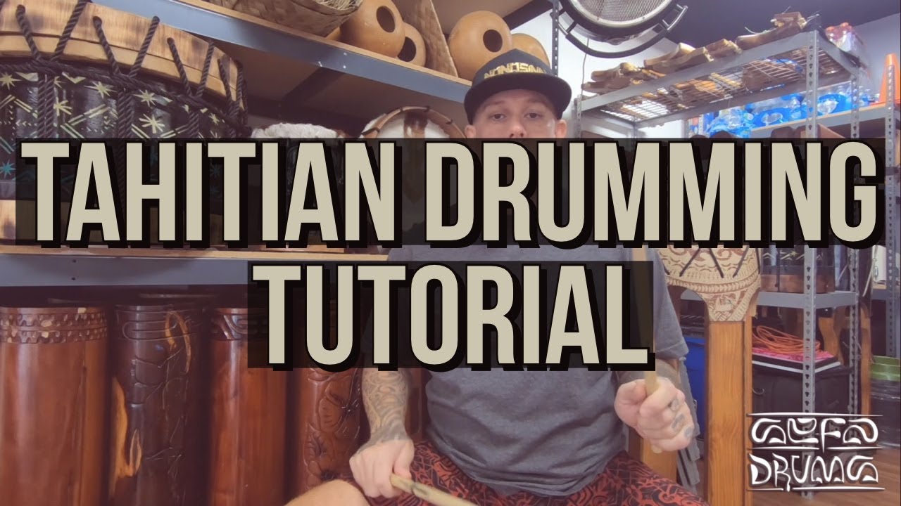 Tahitian Drumming Tutorial (Faakete) - YouTube
