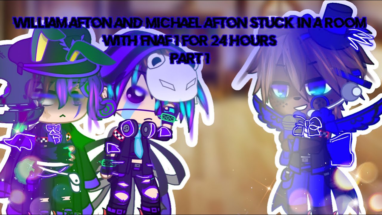 William Afton and Michael Afton stuck in a room with FNaF 1 for 24 ...