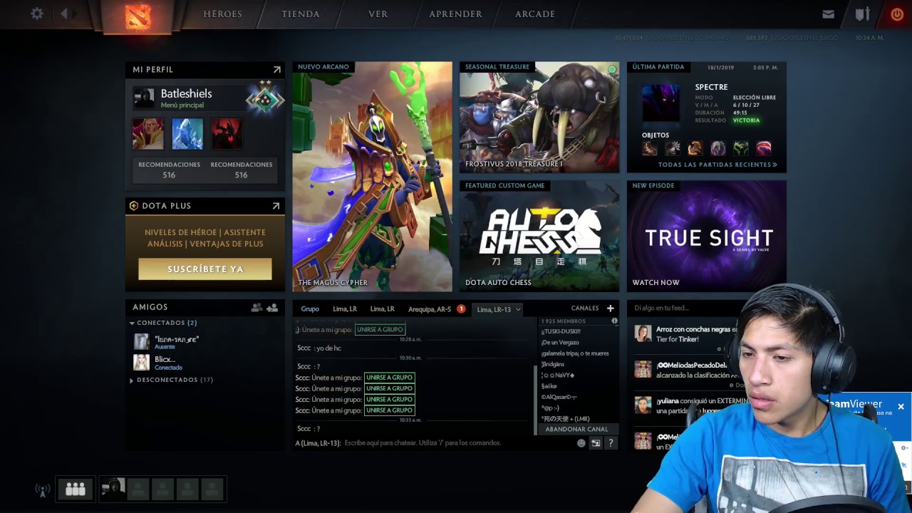 Ahora jugamos "Dota 2"", UNETE AL #SevenSquadTEAM DISCORD: https ...