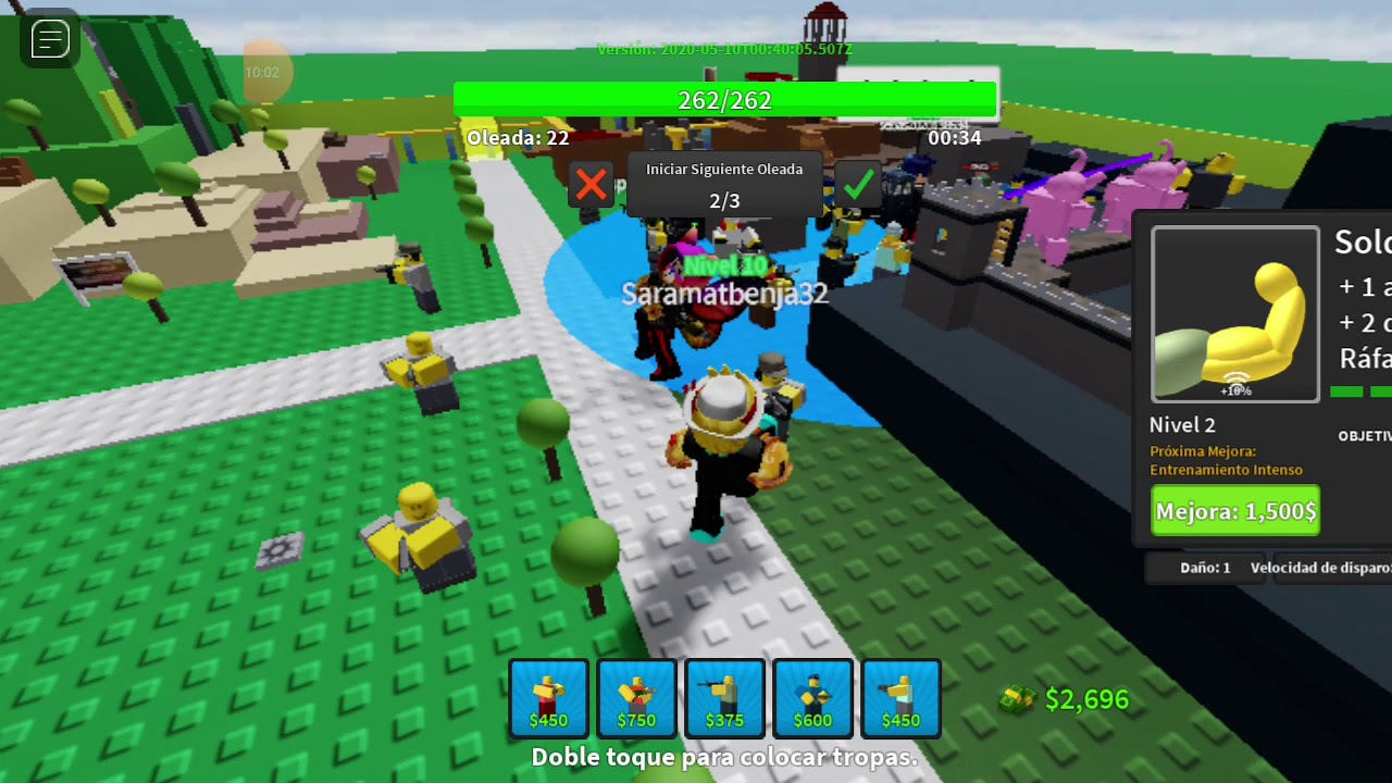 Asesinos de zombies cap 4 : Tower Defense Simulator - YouTube