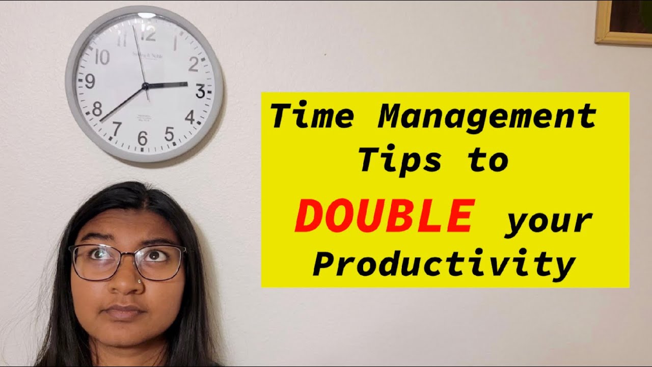 How I Manage My Time - Tips for Effective Time Management - YouTube
