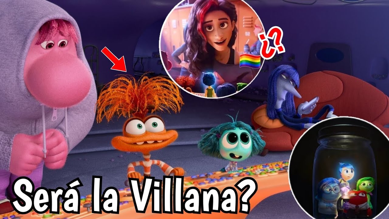 INTENSAMENTE 2 || Ansiedad robará el control de la mente de Riley ...