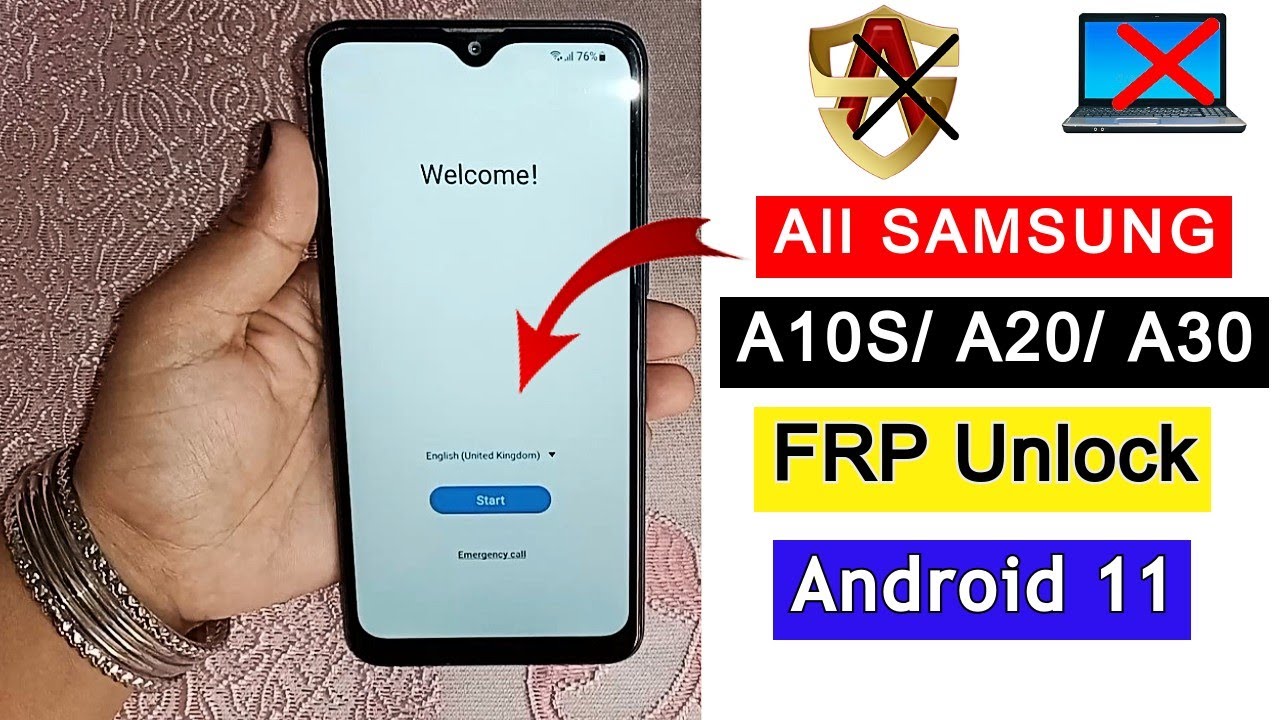 Samsung A10,A10S,A20S,A30, FRP Bypass | All Samsung FRP Bypass Android ...