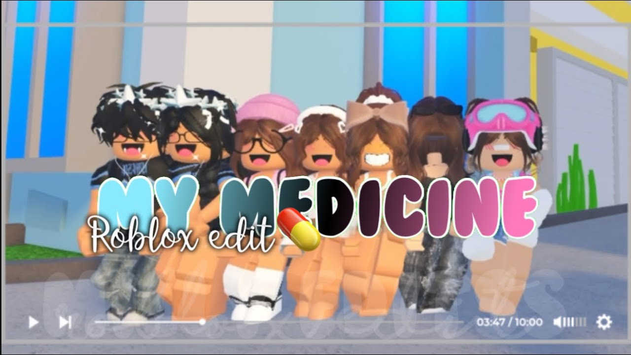 My medicine 💊// Roblox edit 2025 ☃️// Milly editss 🥨 - YouTube