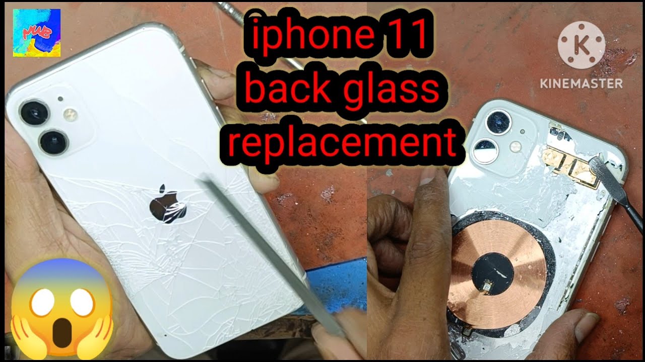 iphone 11 back glass replacement!😱😱 mobile wala Bhaiya - YouTube