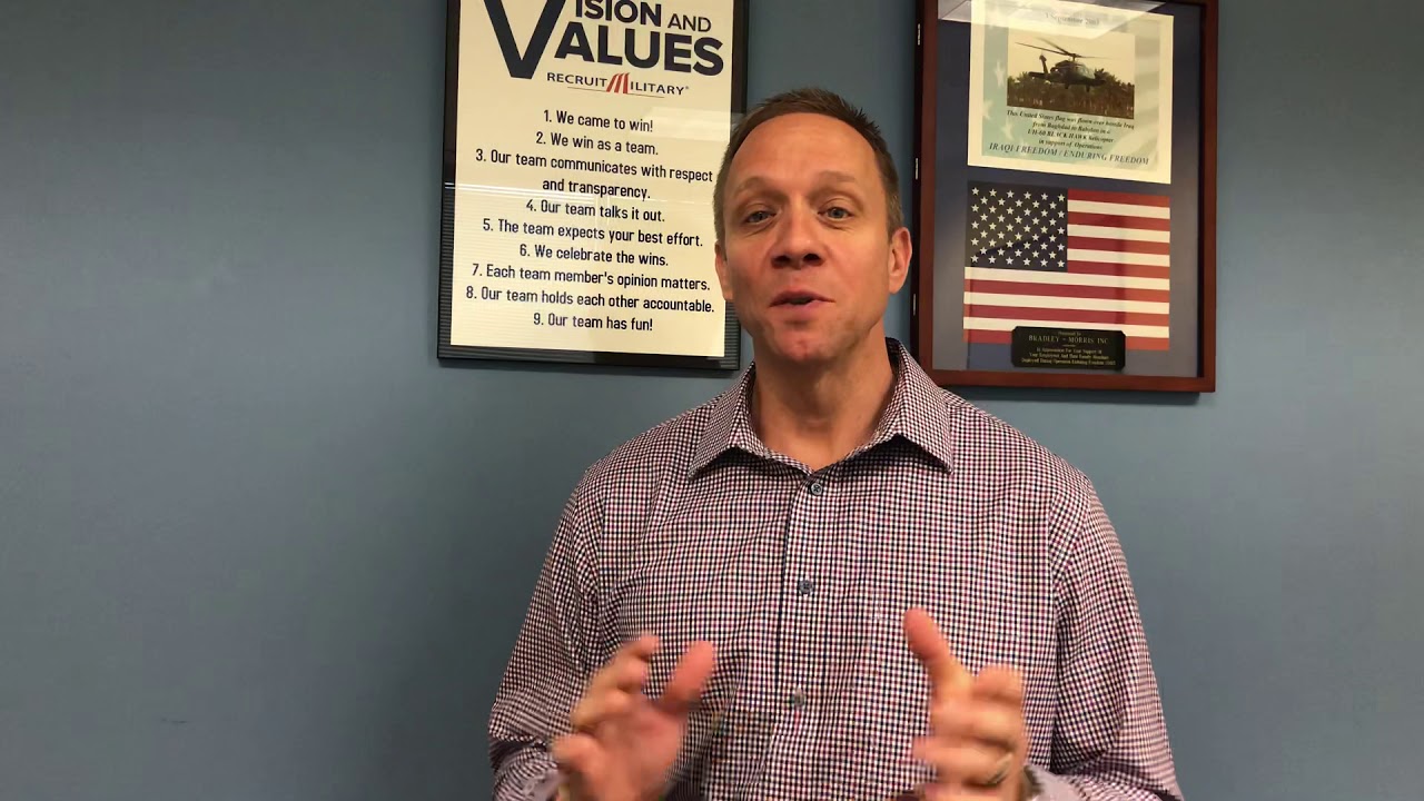 Tim Best 2018 Bradley-Morris and RecruitMilitary Candidate Recruiting ...
