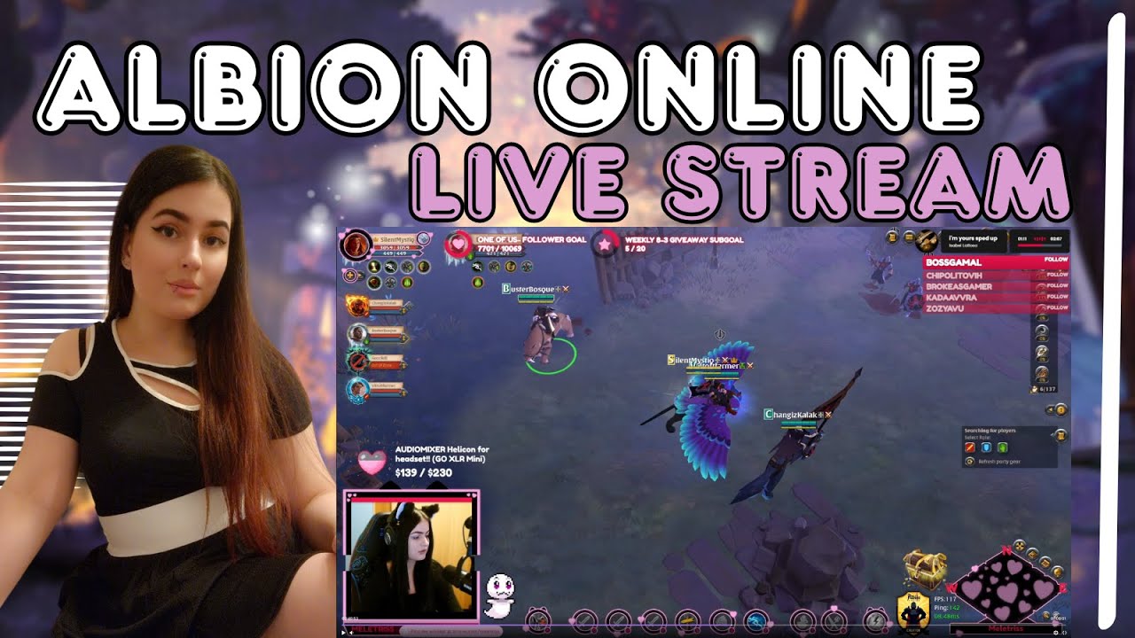 GETTING FAME- LIVE ON ALBION! 🌟 #ALBIONONLINE - YouTube