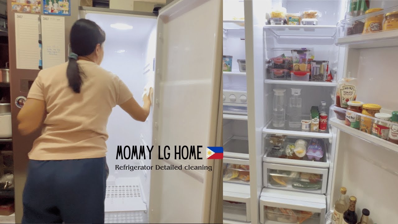 MOMMLY LG'S STEP-BY-STEP FRIDGE DEEP CLEANING AND ORGANIZATION IN ...