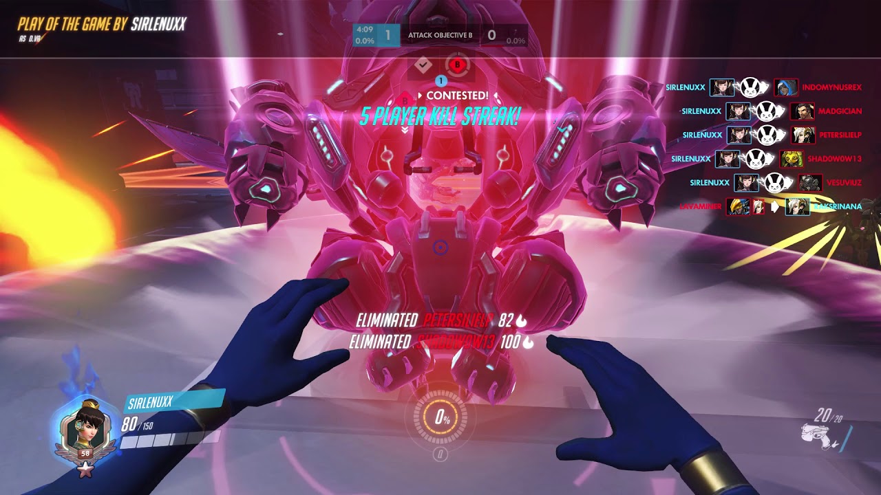 5 Kills DVA Ulti - YouTube