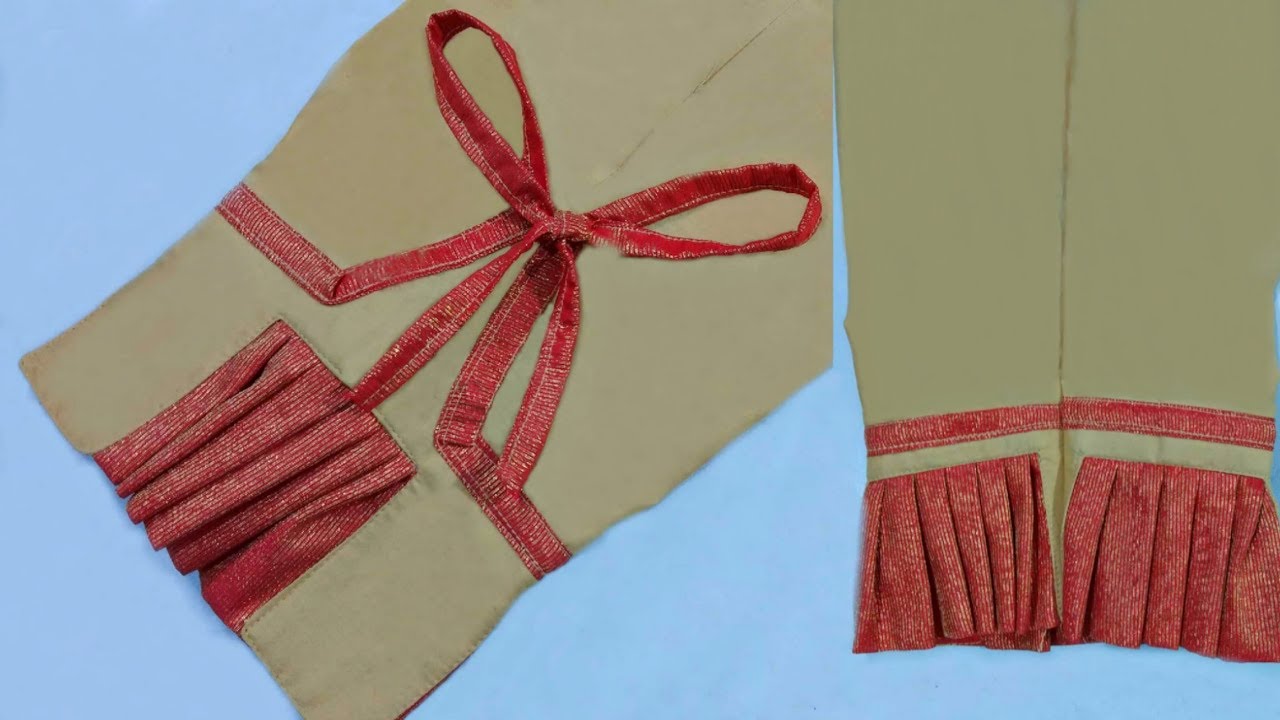 Beautiful taks trouser in easy way | The Latest Design - YouTube