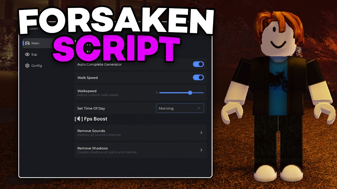 [FREE] Forsaken Script | Auto Complete Generators, Kill Aura, Bring All ...