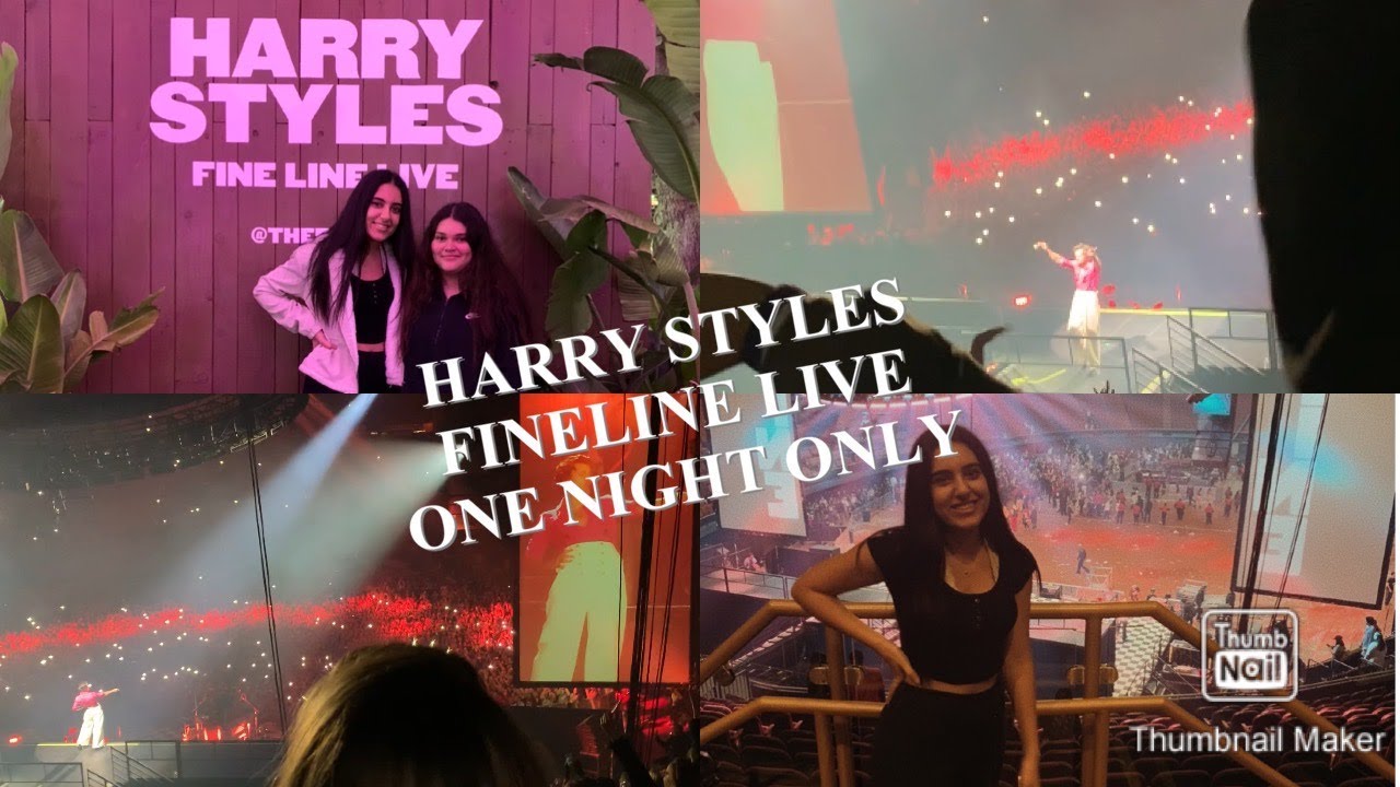 Harry Styles || Fine Line Live One Night Only Concert || Vlog ...