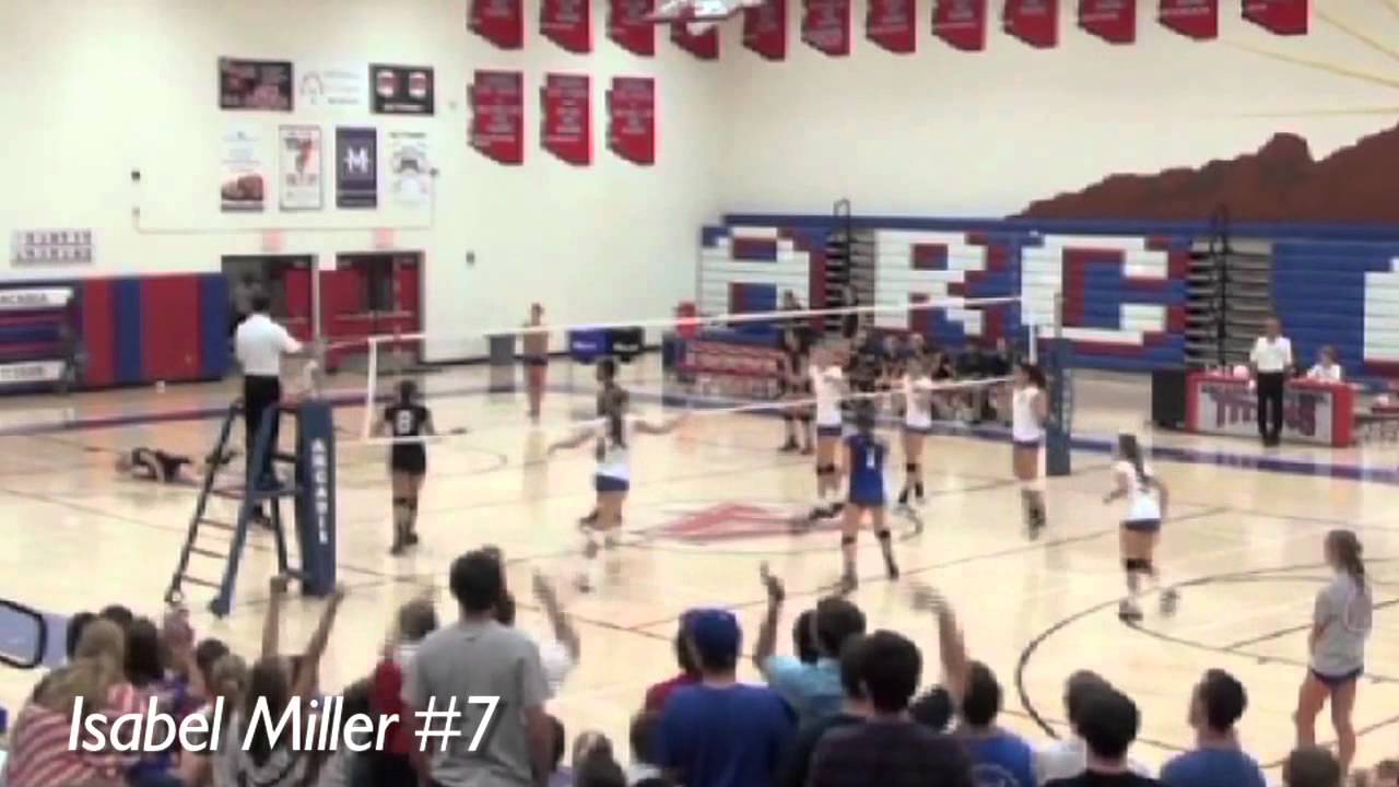 Isabel Miller - Volleyball Skills - Class of 2013 - YouTube