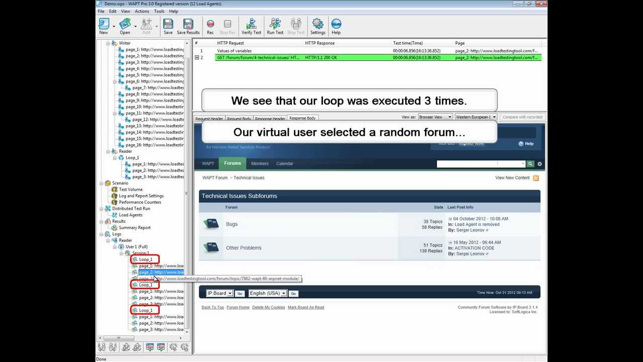 Load Testing using WAPT - part 1 - YouTube