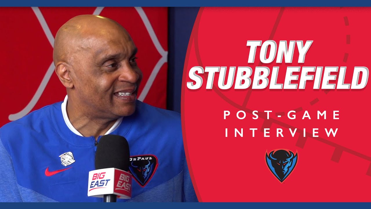 DePaul's Tony Stubblefield First Round Interview -- 2023 BIG EAST ...