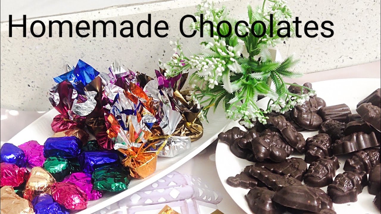 Homemade Chocolates in Just Two Ingredients | Chocolate Recipe | Goan ...