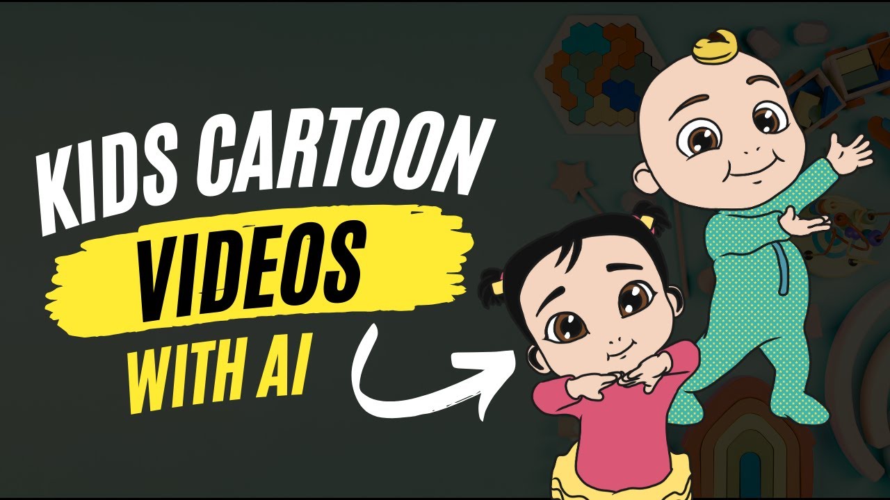 How I create Viral Kids Cartoon Videos Like Coco Melon and Pewdiepie ...