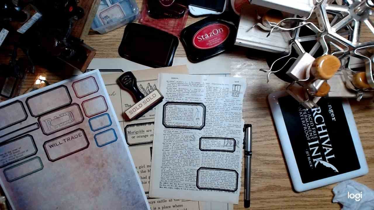 New Clear Label Stamps! - YouTube
