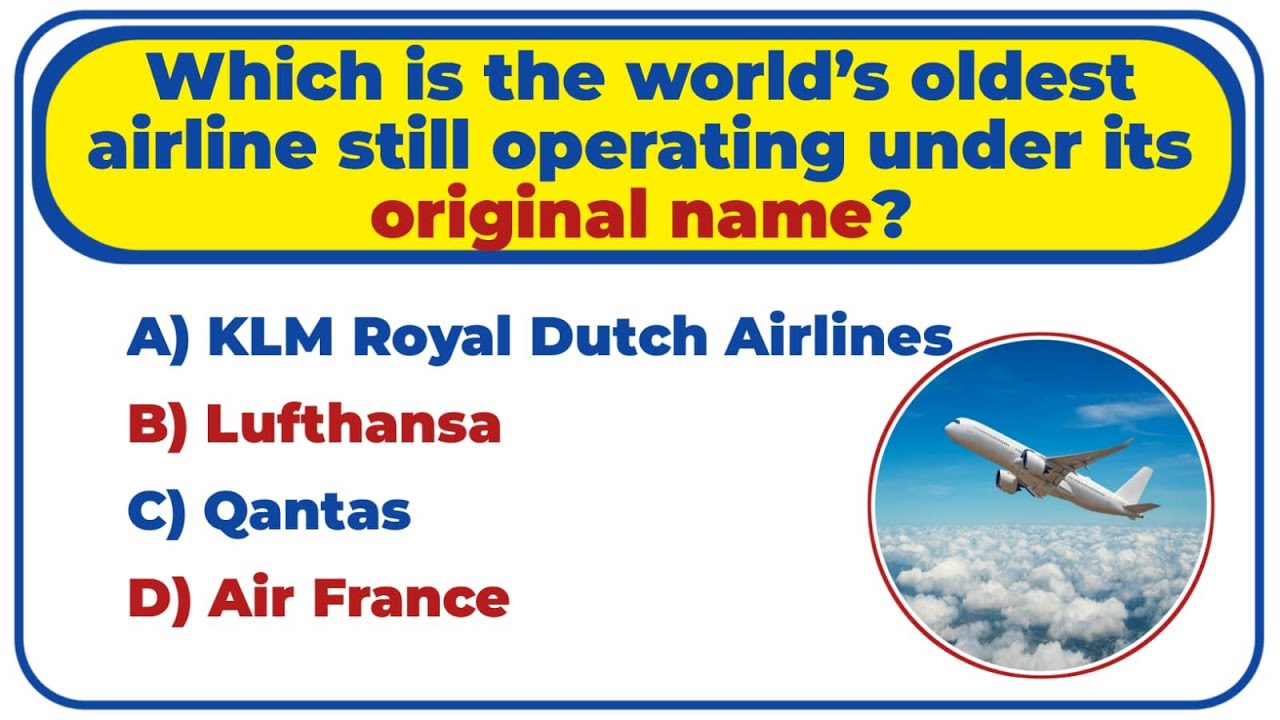 Ultimate Aviation Quiz 2025 | 30 Airline Questions & Answers | How Well ...
