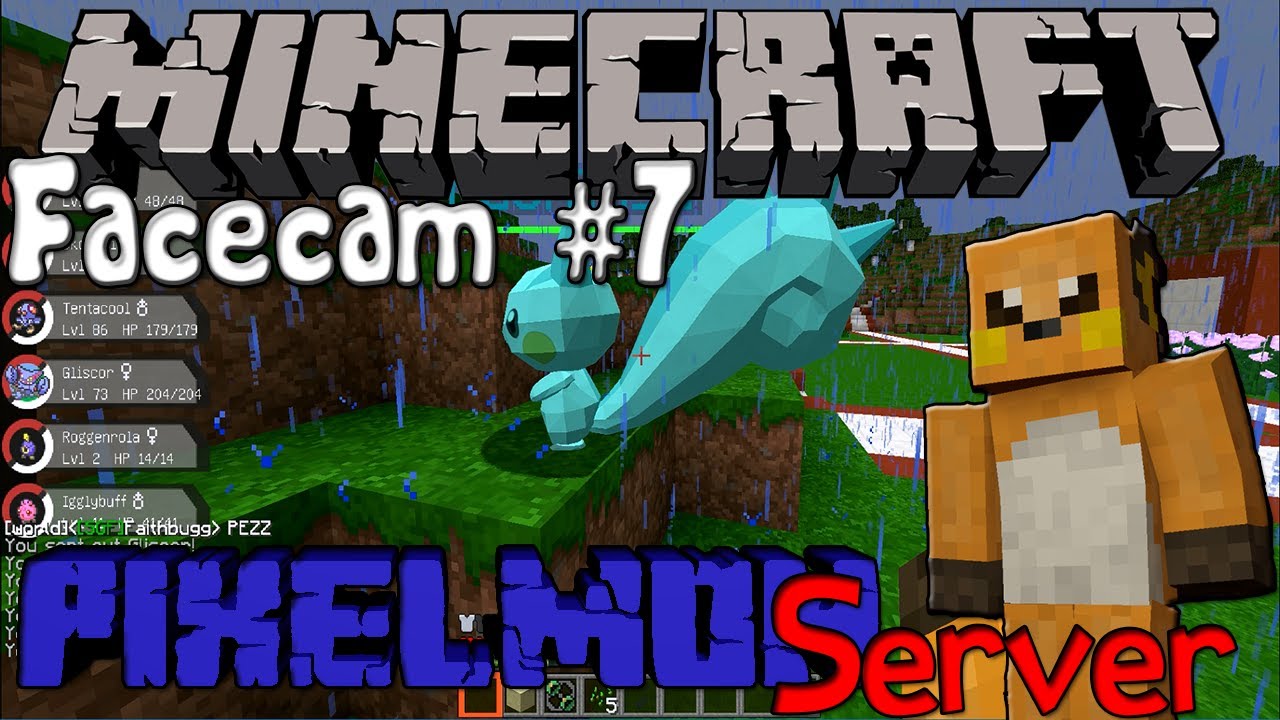 Minecraft: Pixelmon with Facecam Ep 7: Channel News - YouTube