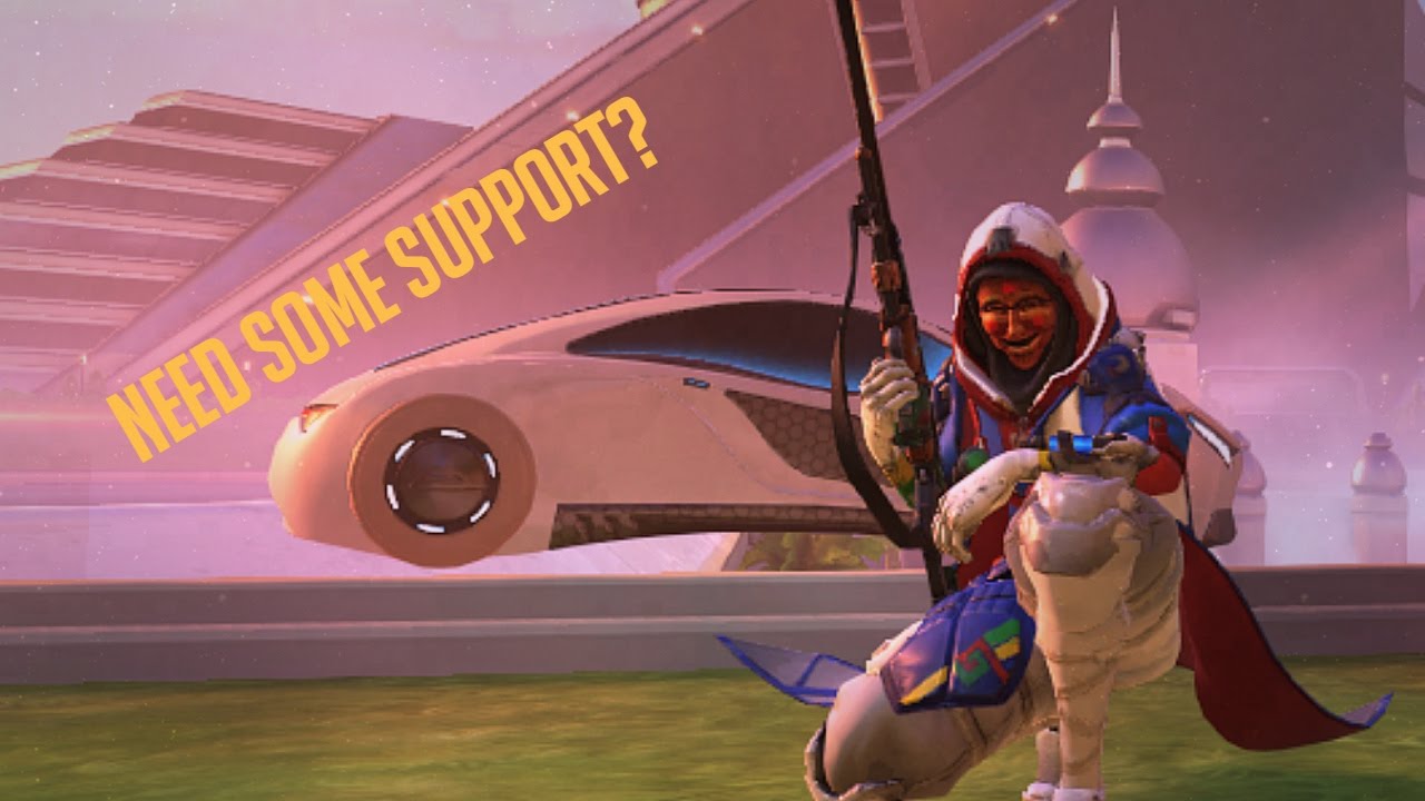 Overwatch - Quick Play #4 - Always Need Supports! - YouTube