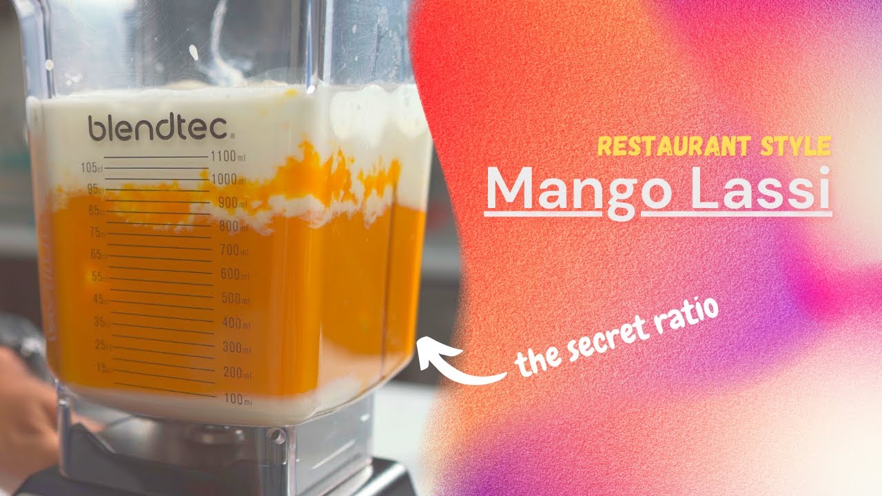 Mango Lassi (Restaurant Style) | RECIPE REVEALED - YouTube