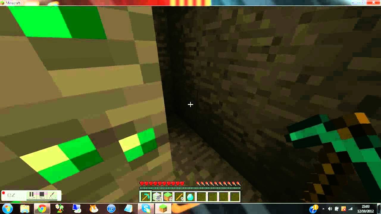 EL1TEScOp3zZ: First Emerald Ore (Minecraft) - YouTube