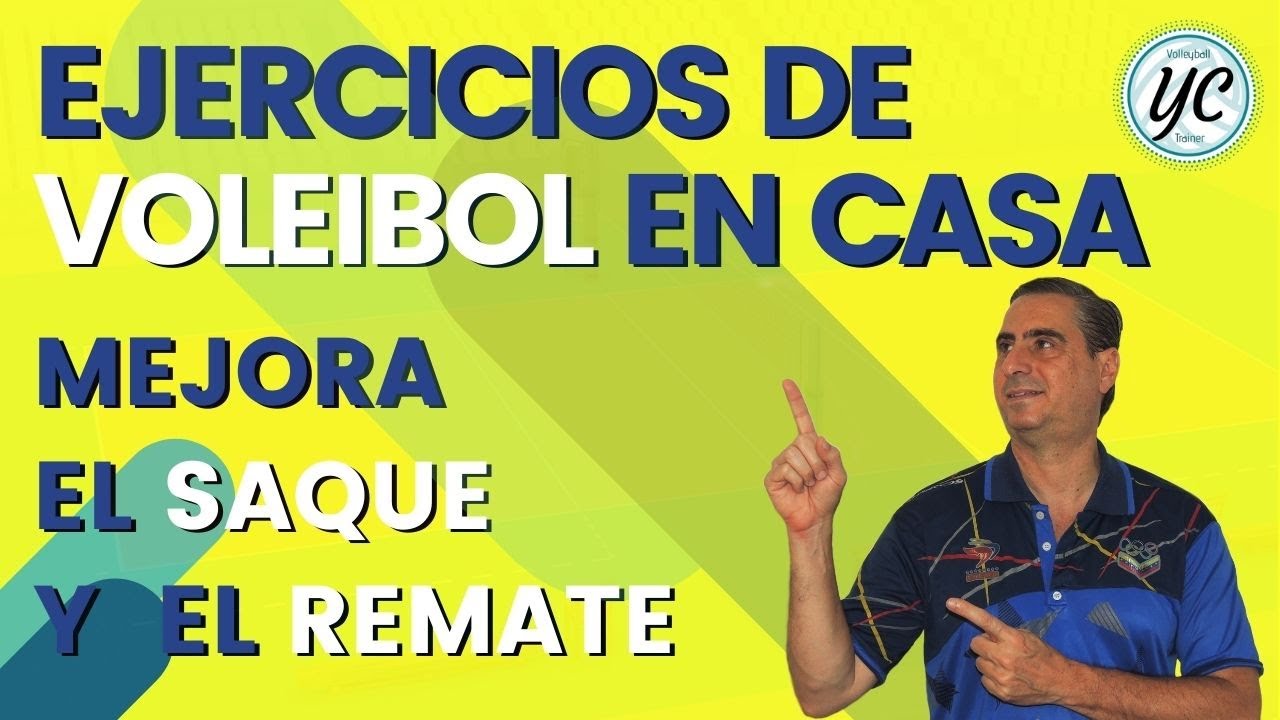 5 PASOS para mejorar el SAQUE y el REMATE en principiantes con ...