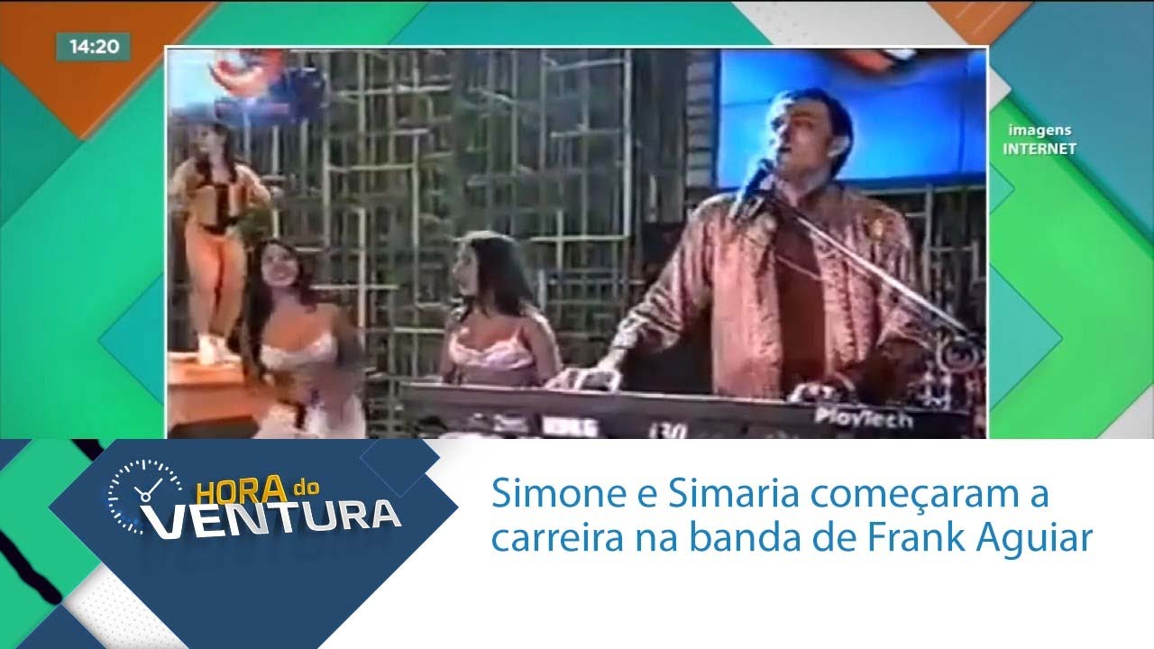 Simone e Simaria começaram a carreira na banda de Frank Aguiar - YouTube