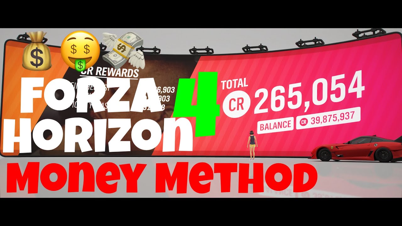 Forza Horizon 4 Money Making Method (Working 2024) - YouTube