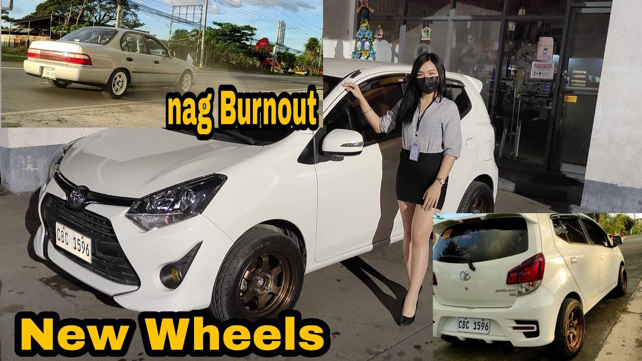 Rota Grid Classic R15 195/50 tires Toyota Wigo - YouTube