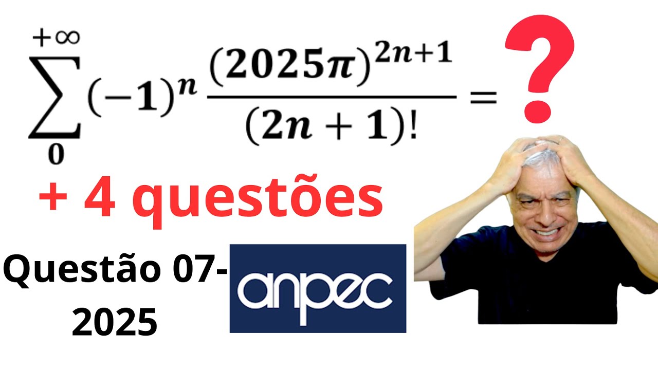 💥 Você nunca imaginaria o que essa soma infinita revela! | Anpec 2025 ...