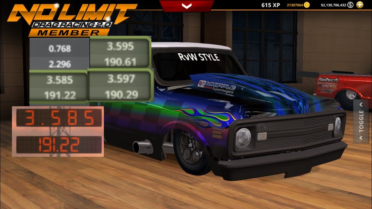 No Limit Drag Racing 2.0 tune|| 3.5sec 1/8mile c10 (3.57-3.58 base tune ...