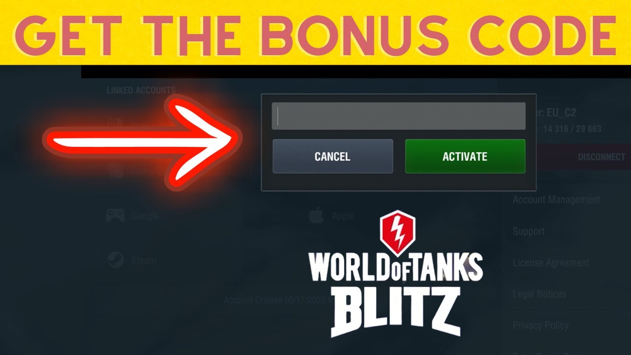 bonus code world of tanks blitz 🤩 - YouTube