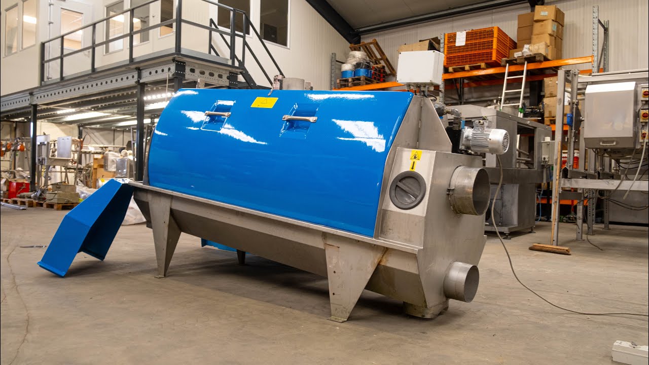 Rotary Screen, Roto-Sieve, 50-120 m³/h - YouTube